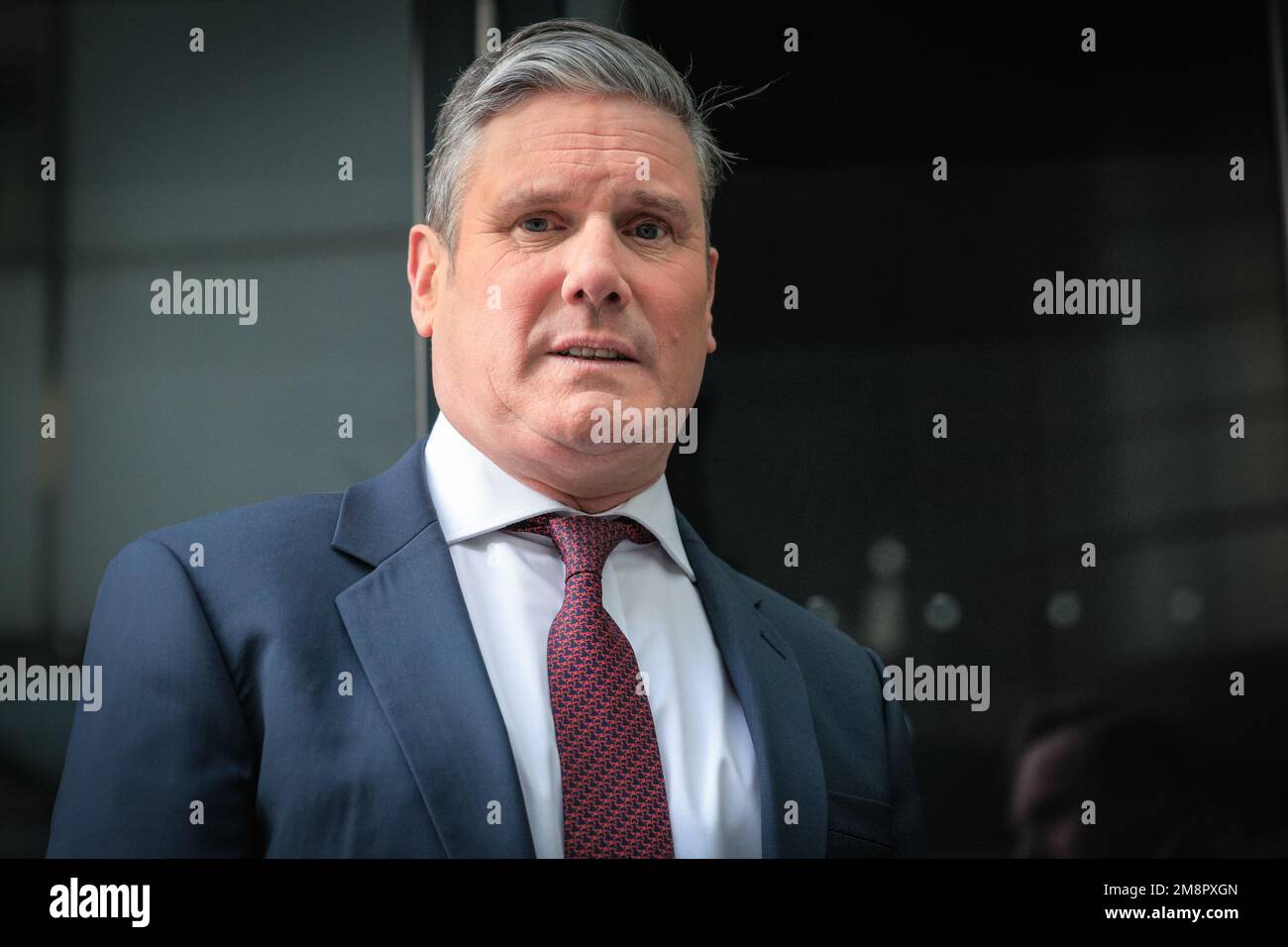 London, UK. 15th Jan, 2023. Keir Starmer, MP, Leader of the Labour ...