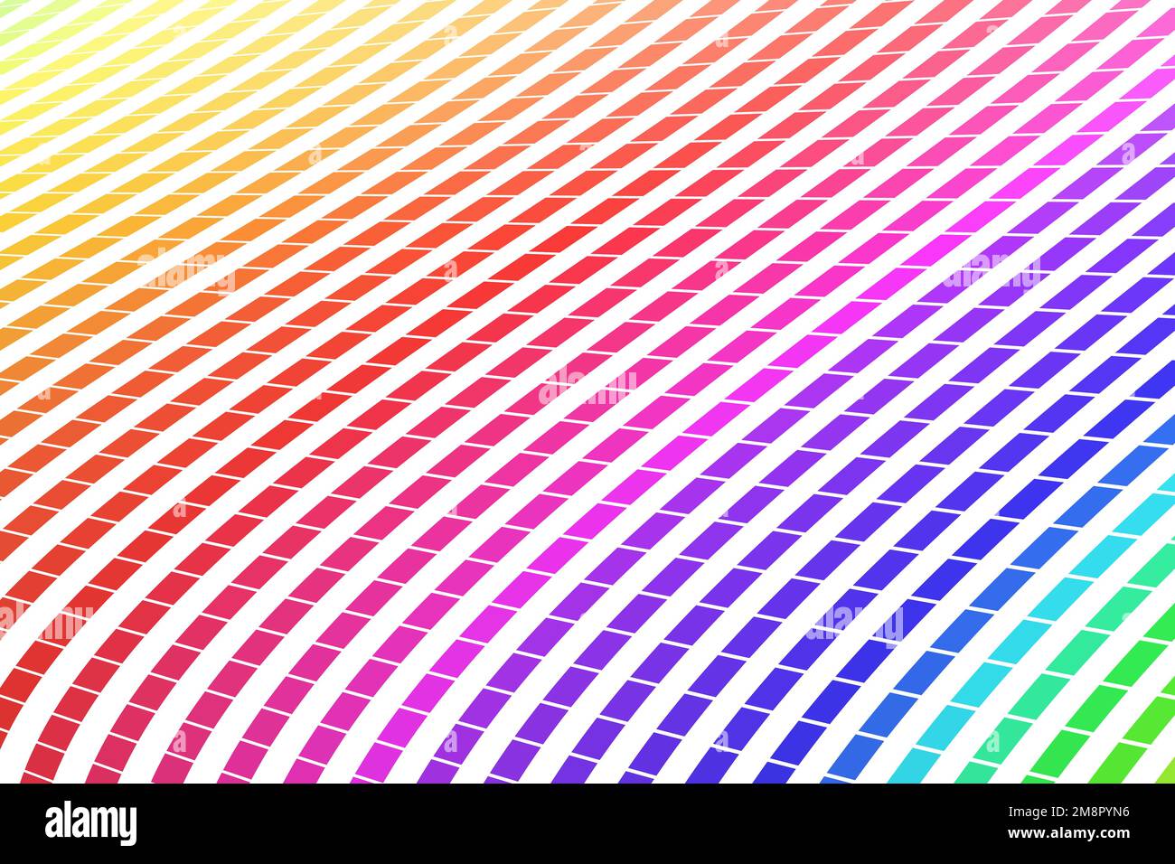 Rainbow Color Palette Abstract Background Illustration Stock Vector ...