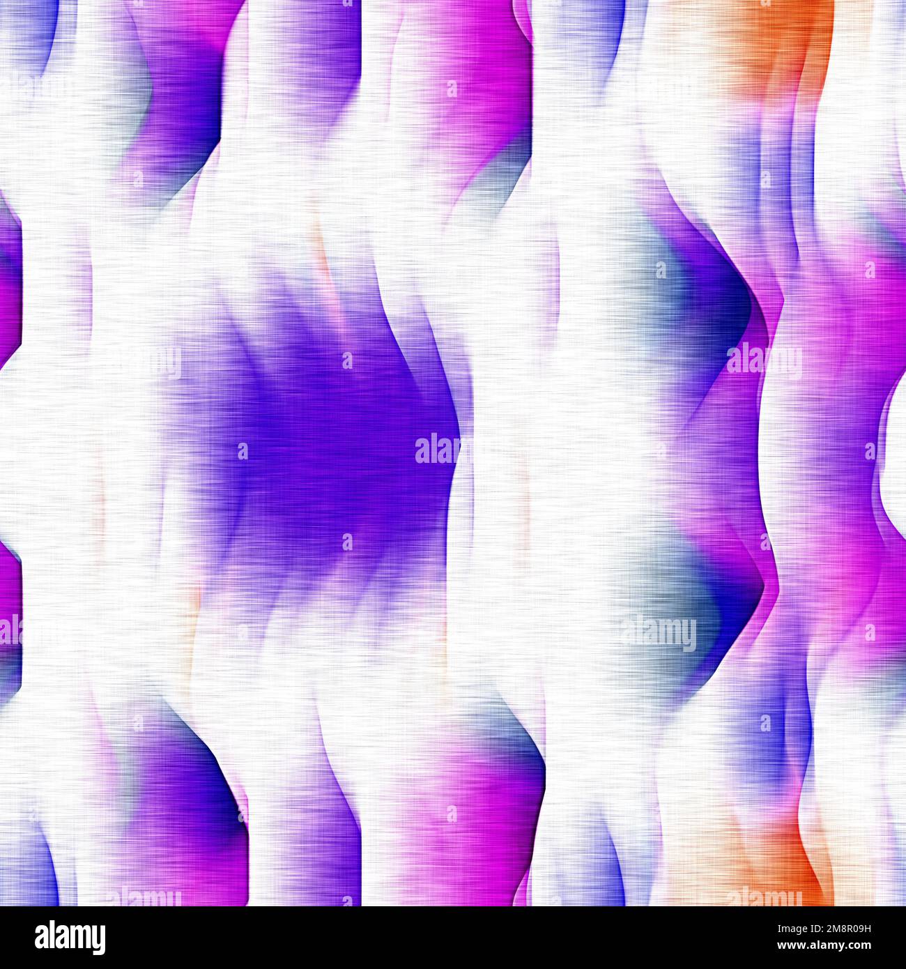 Kitsch bright wave pattern. Playful vintage pink shibori wallpaper ...