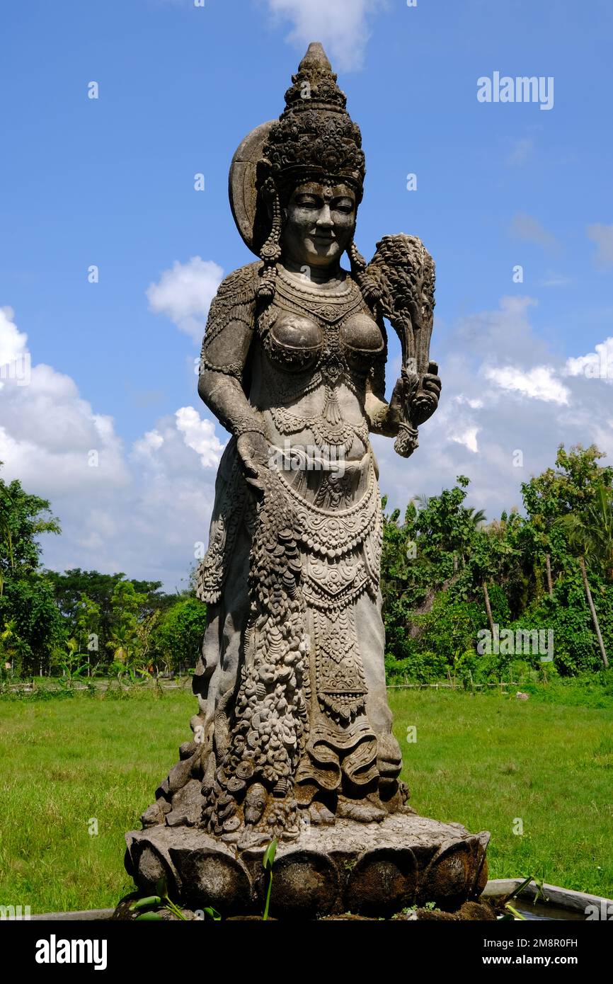 Indonesia Bali - Ubud Monkey forest entrance statue Stock Photo - Alamy