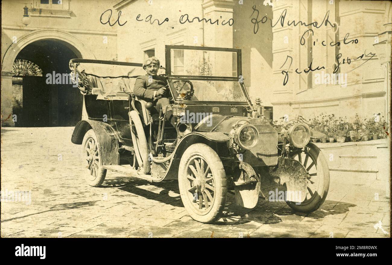 Italian vintage car, 1910 - 1920 - Italy Stock Photo - Alamy