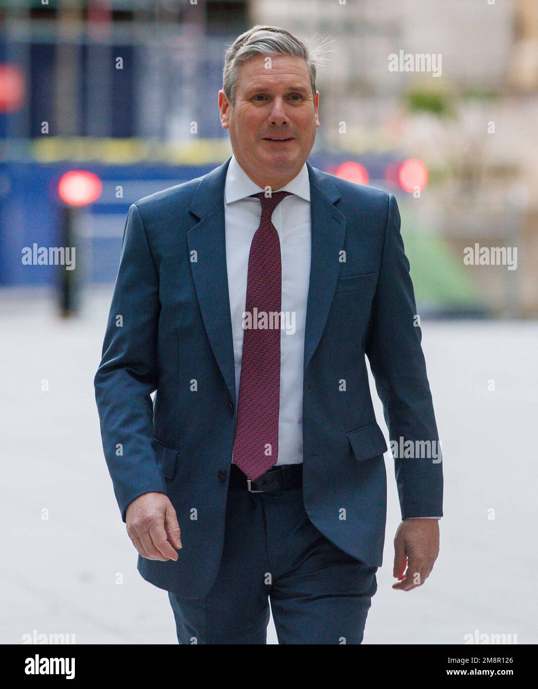 London, UK. 15th Jan, 2023. Keir Starmer, Labour Leader, at the BBC for ...