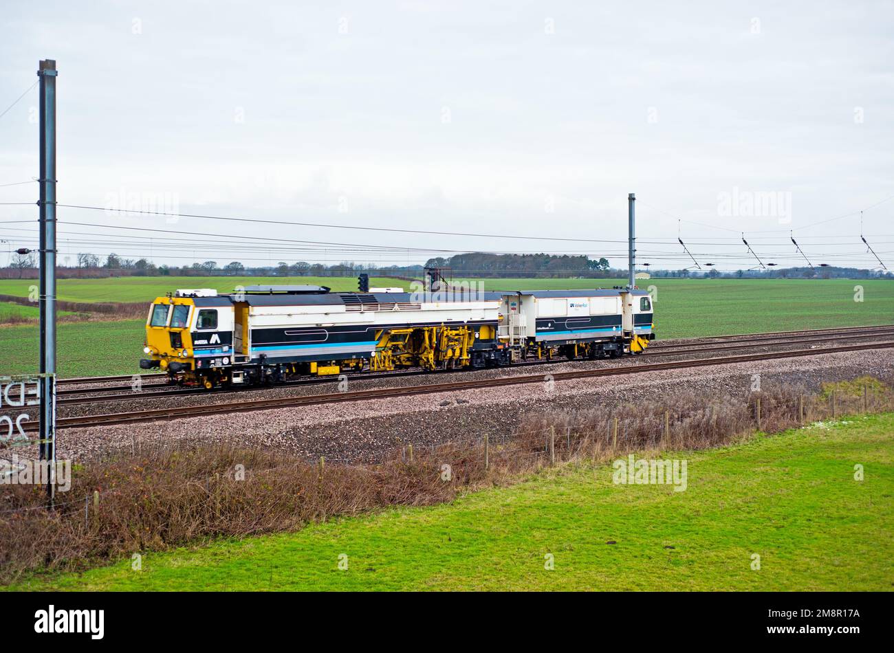 Tapmer rail Maintanance unit at Shipton, York, England Stock Photo - Alamy