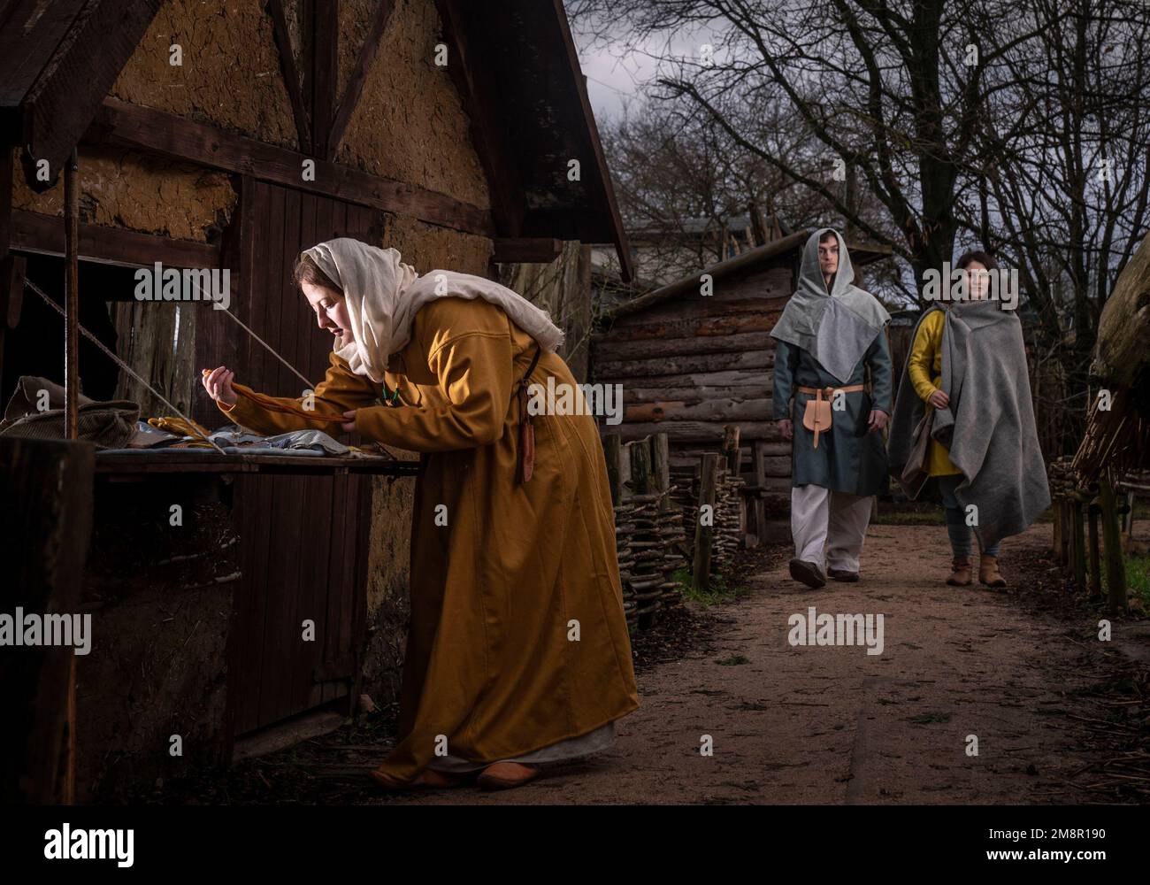 Daily life of viking hi-res stock photography and images - Alamy