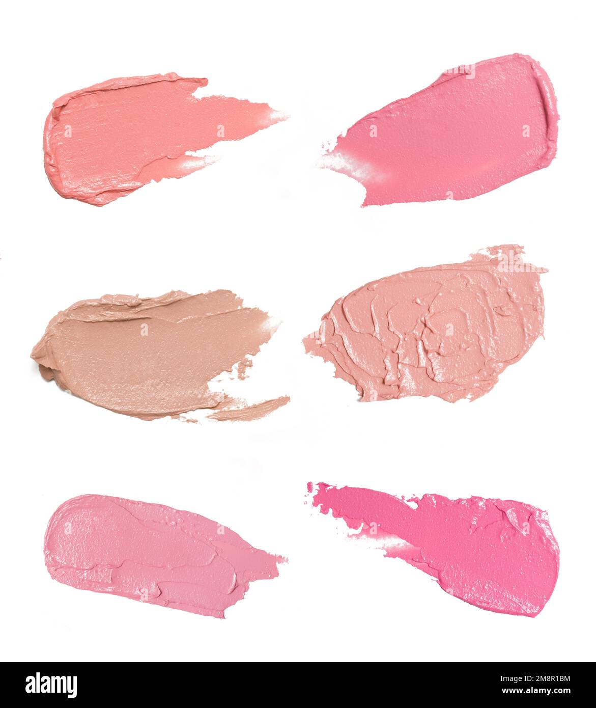 Cosmetic samples on white background Stock Photo - Alamy Cosmetic samples on white background Stock Photo - Alamy