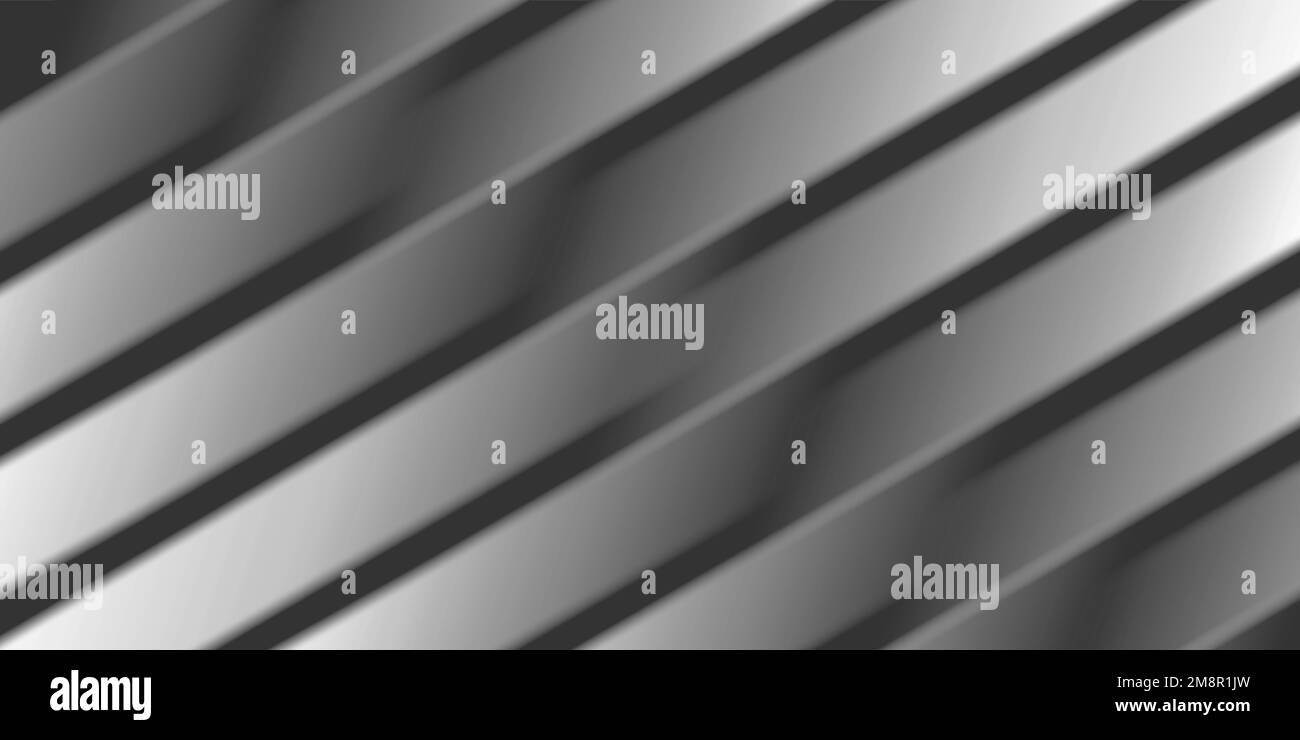 Diagonal striped illustration. Repeated black and white lines creating optical illusion. Surface ...