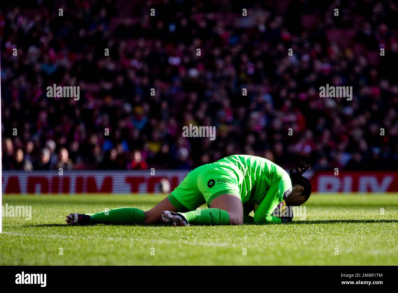 London, UK. 15th Jan, 2023. Goalkeeper Zecira Musovic (1 Chelsea ...