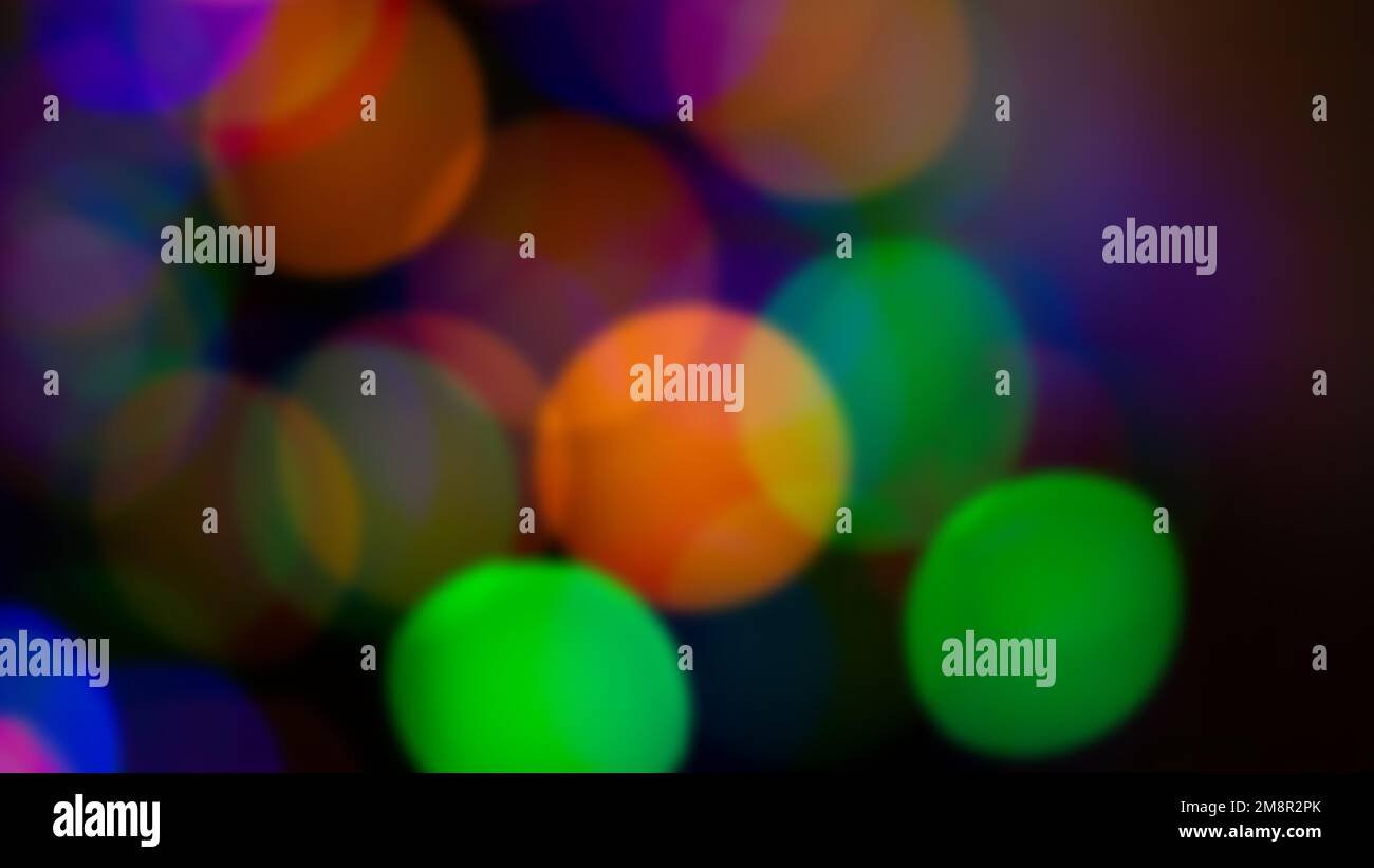 Multi-Color Abstract Bokeh Light Background Stock Photo - Alamy