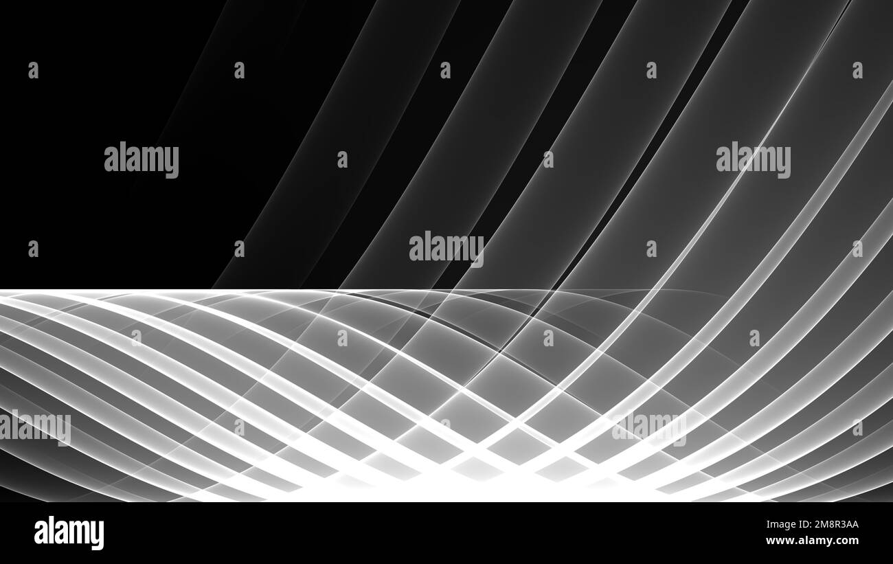 Background abstract 8K monochrome, black, white, gray ray, spiral ...