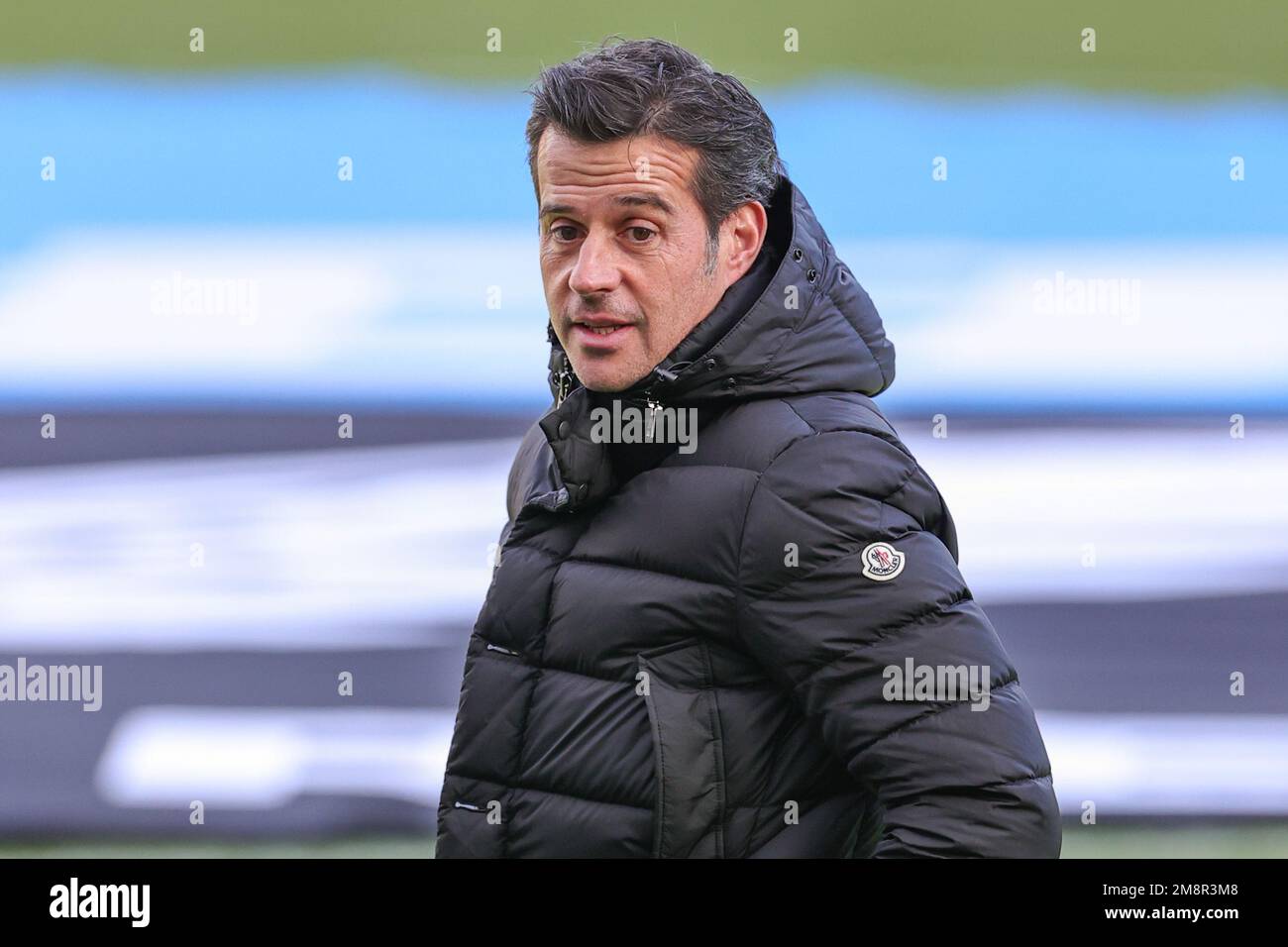 Marco Silva manager of Fulham arrives ahead of the Premier League match ...