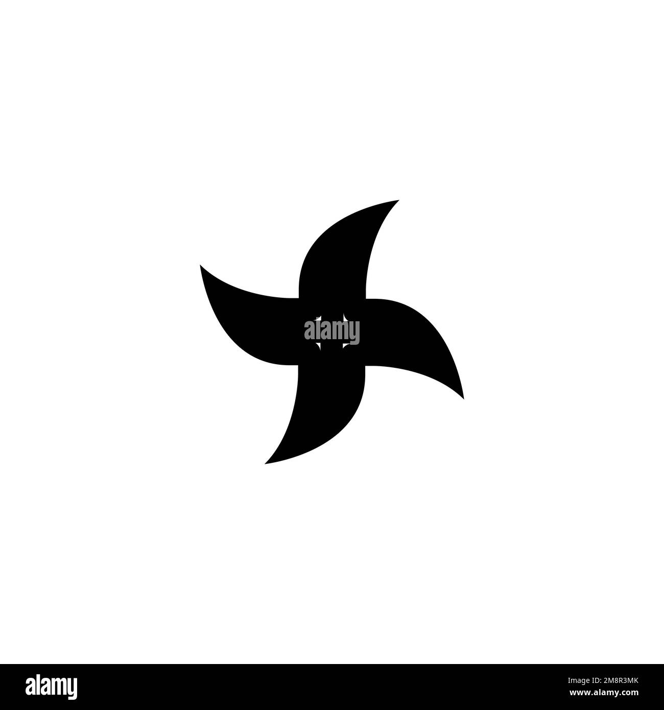 Fan icon. Simple style air conditioner company big sale poster ...