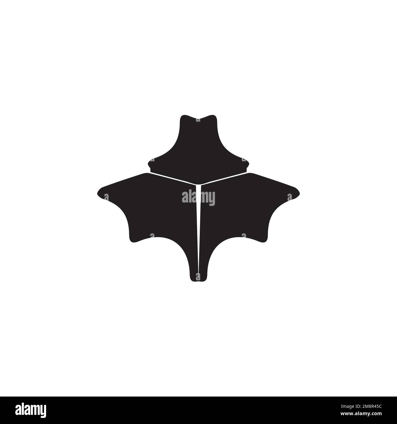 Bat icon. Simple style Halloween holiday big sale poster background ...