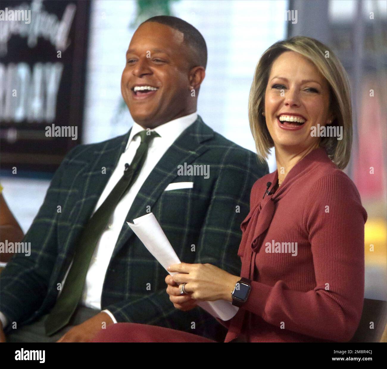 ‘Today’ Show Cast -PICTURED: Craig Melvin, Dylan Dreyer -LOCATION: New York USA -DAYE: 13 Jan ...