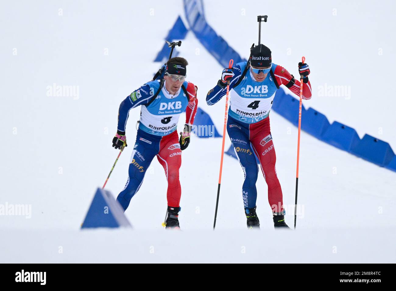 Ruhpolding, Germany. 15th Jan, 2023. Biathlon, World Cup, mass start 15 ...