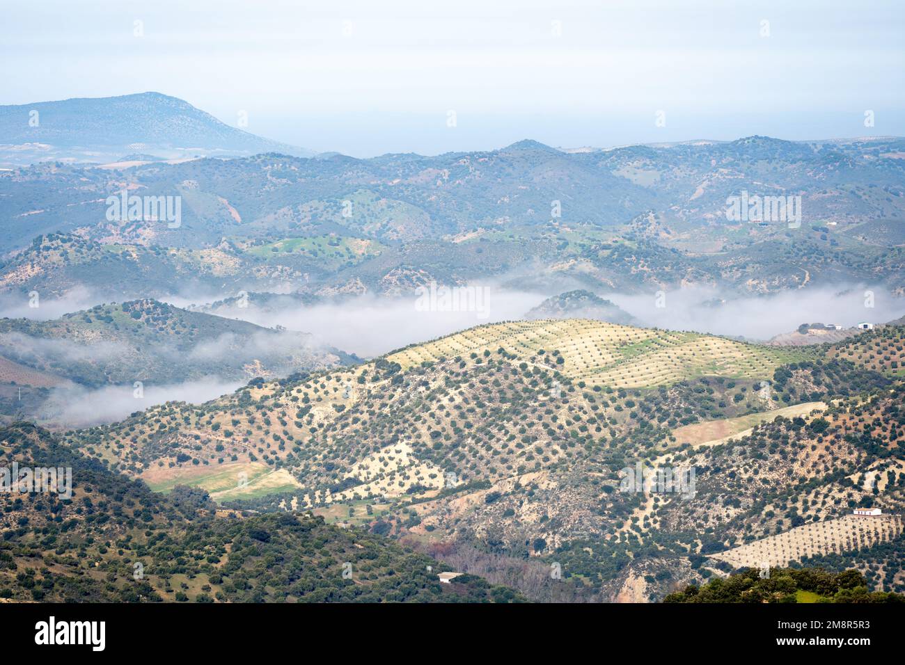 Undulating mountain landscape hi-res stock photography and images - Alamy