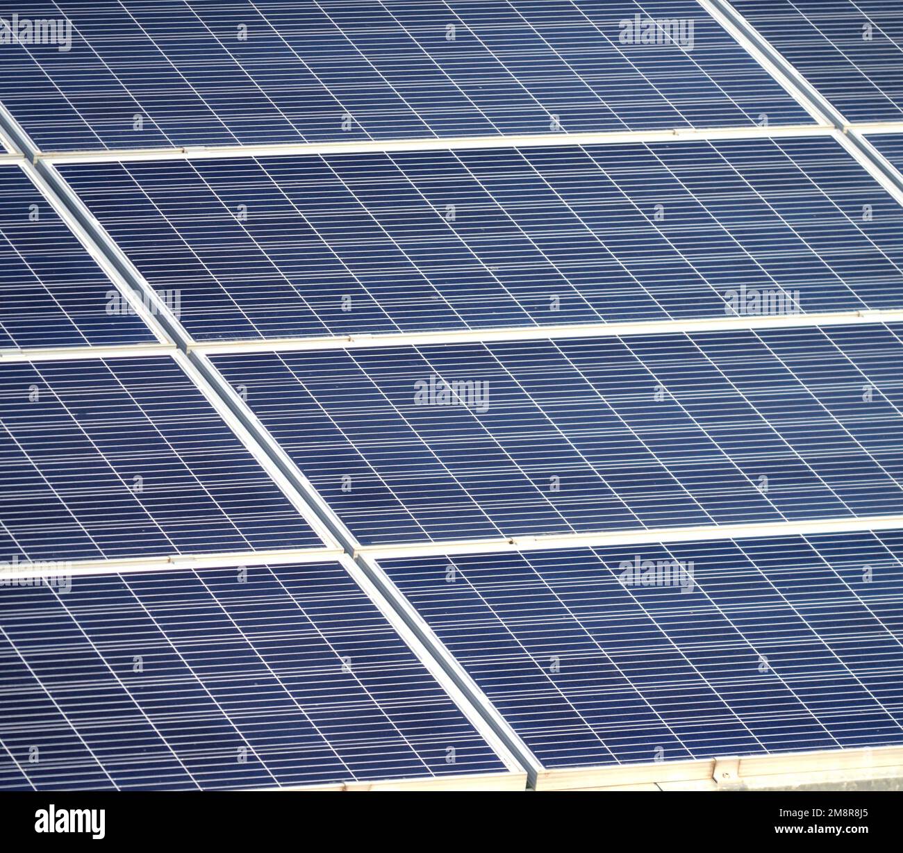 Large Solar Panels Solar Power Plants. Green energy power. Solar power ...