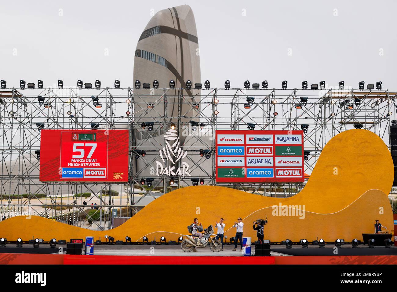 Damman, Saudi Arabia. 15th Jan, 2023. DEWI REES-STAVROS Makis (gbr ...