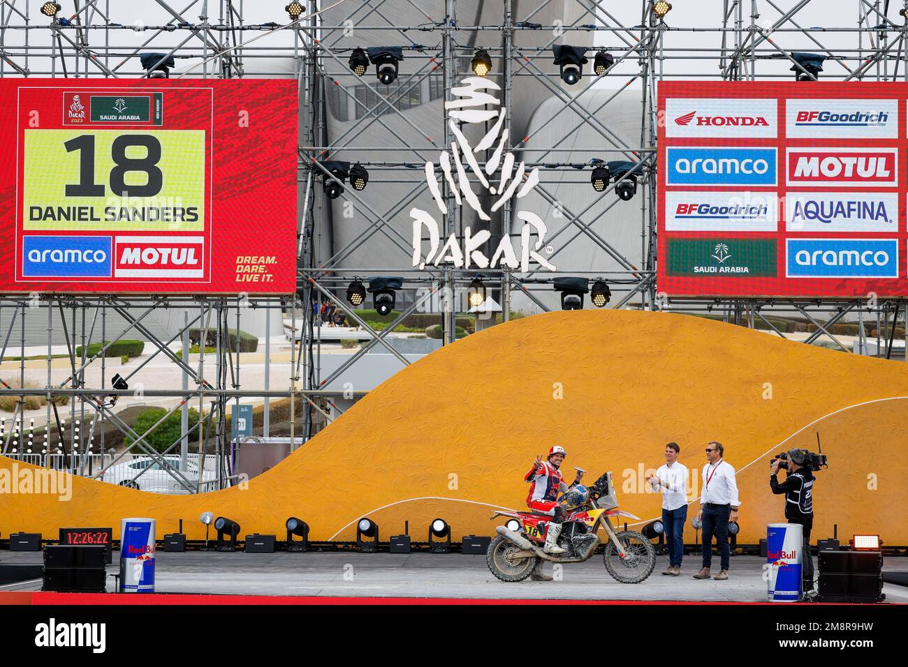 Damman, Saudi Arabia. 15th Jan, 2023. SANDERS Daniel (aus), Red Bull ...