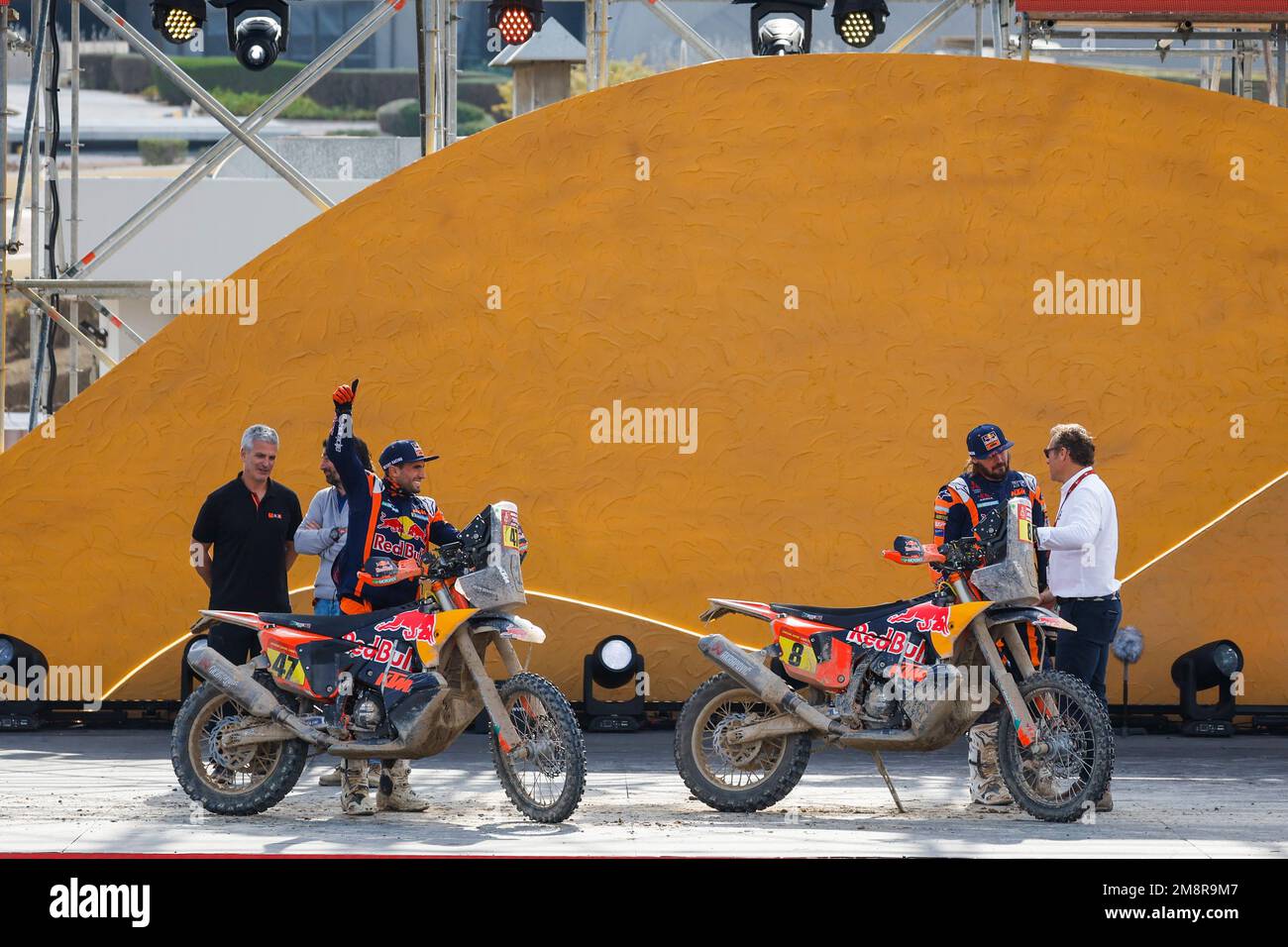 Damman, Saudi Arabia. 15th Jan, 2023. BENAVIDES Kevin (arg), Red Bull ...