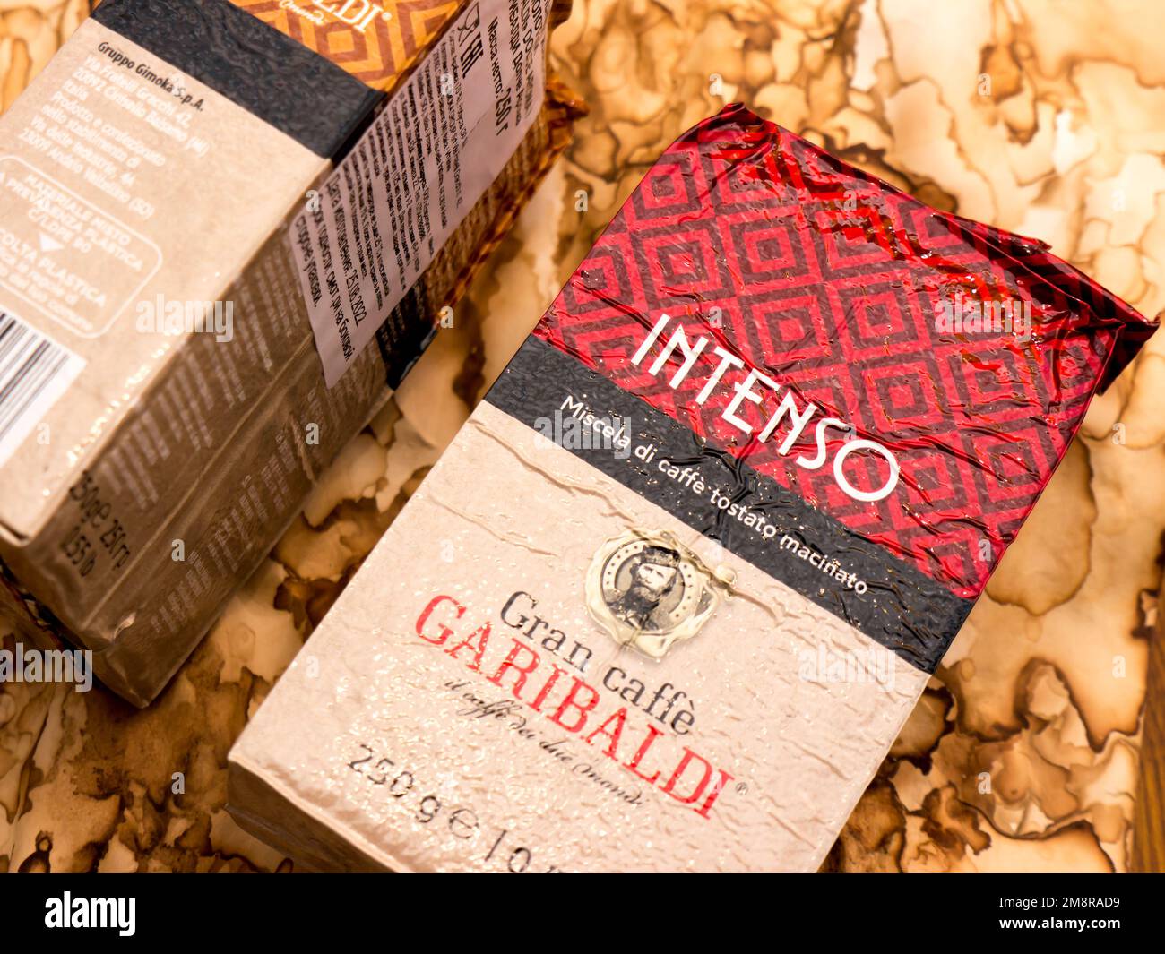 Coffe Gran Caffe GARIBALDI, by Gruppo Gimoka S.p.a Stock Photo - Alamy