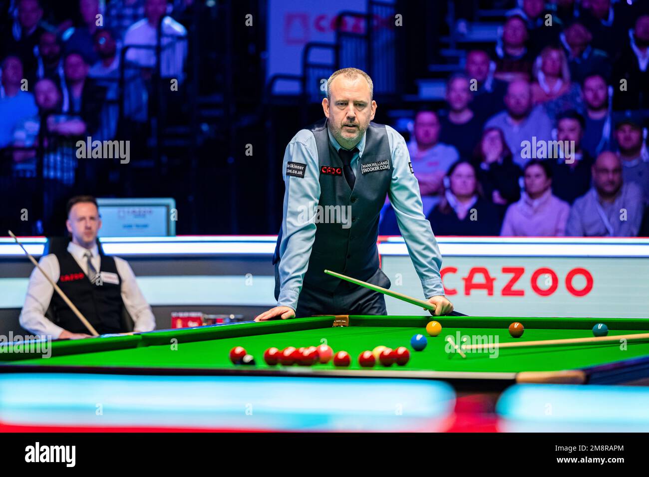 London, UK. 15th Jan, 2023. Judd Trump v Stuart Bingham in Final during ...