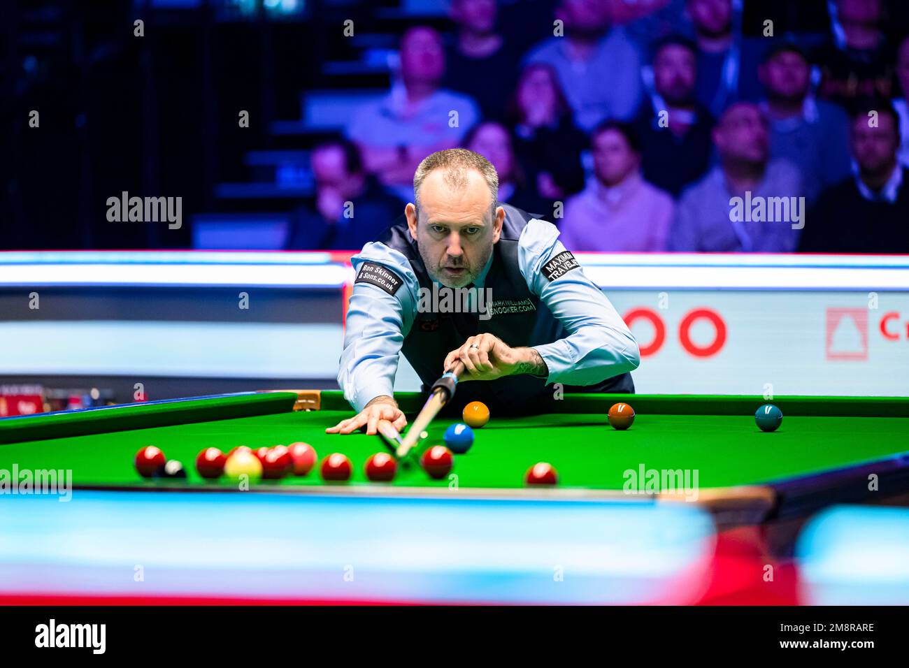 London, UK. 15th Jan, 2023. Judd Trump v Stuart Bingham in Final during ...