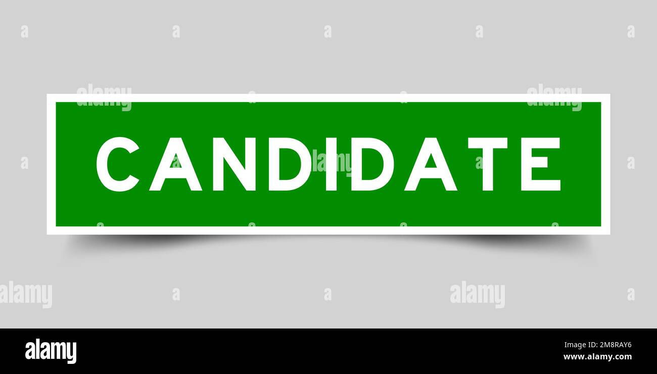 Eligible candidate Stock Vector Images - Alamy