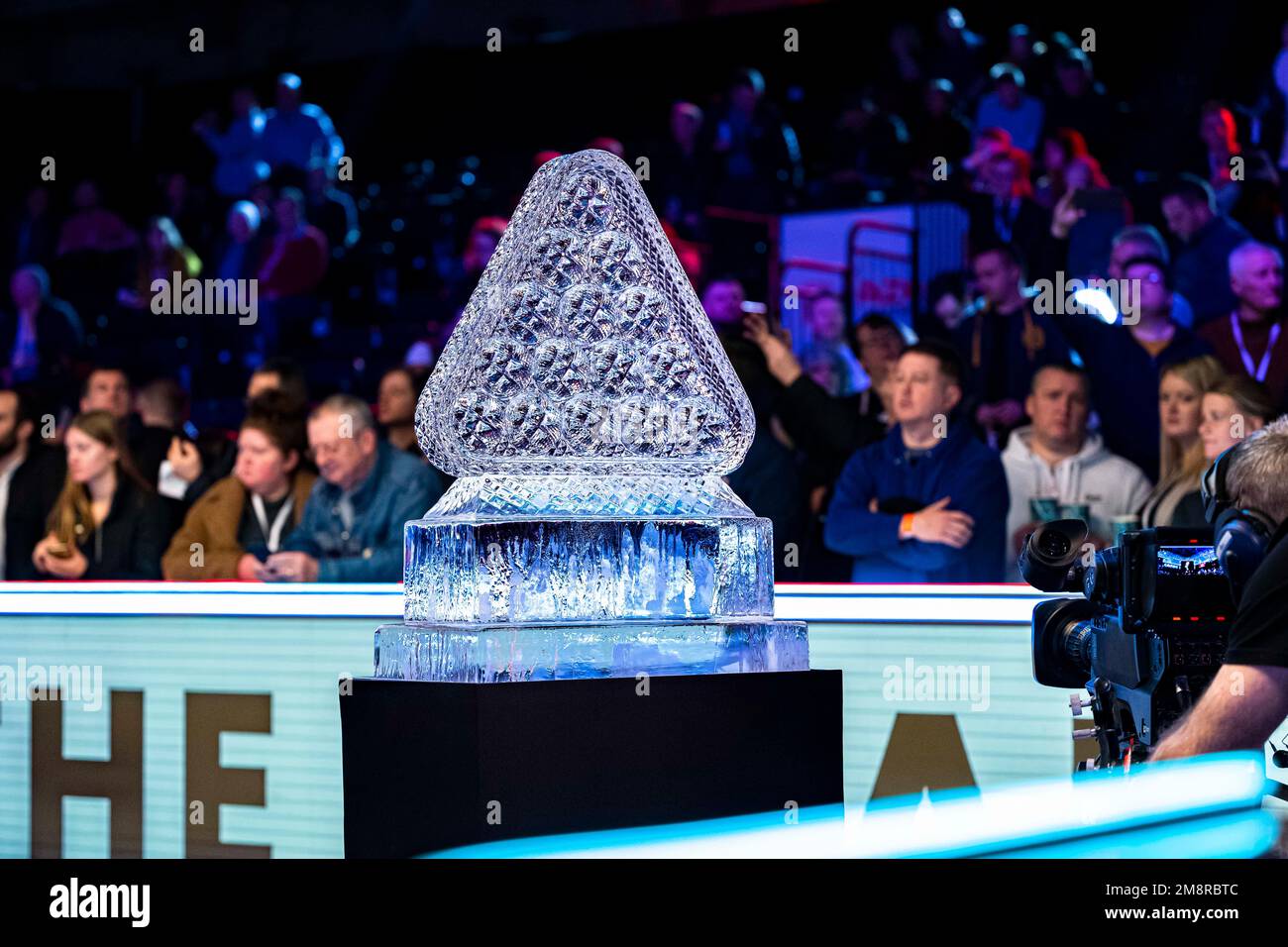 London, UK. 15th Jan, 2023. Judd Trump v Stuart Bingham in Final during ...