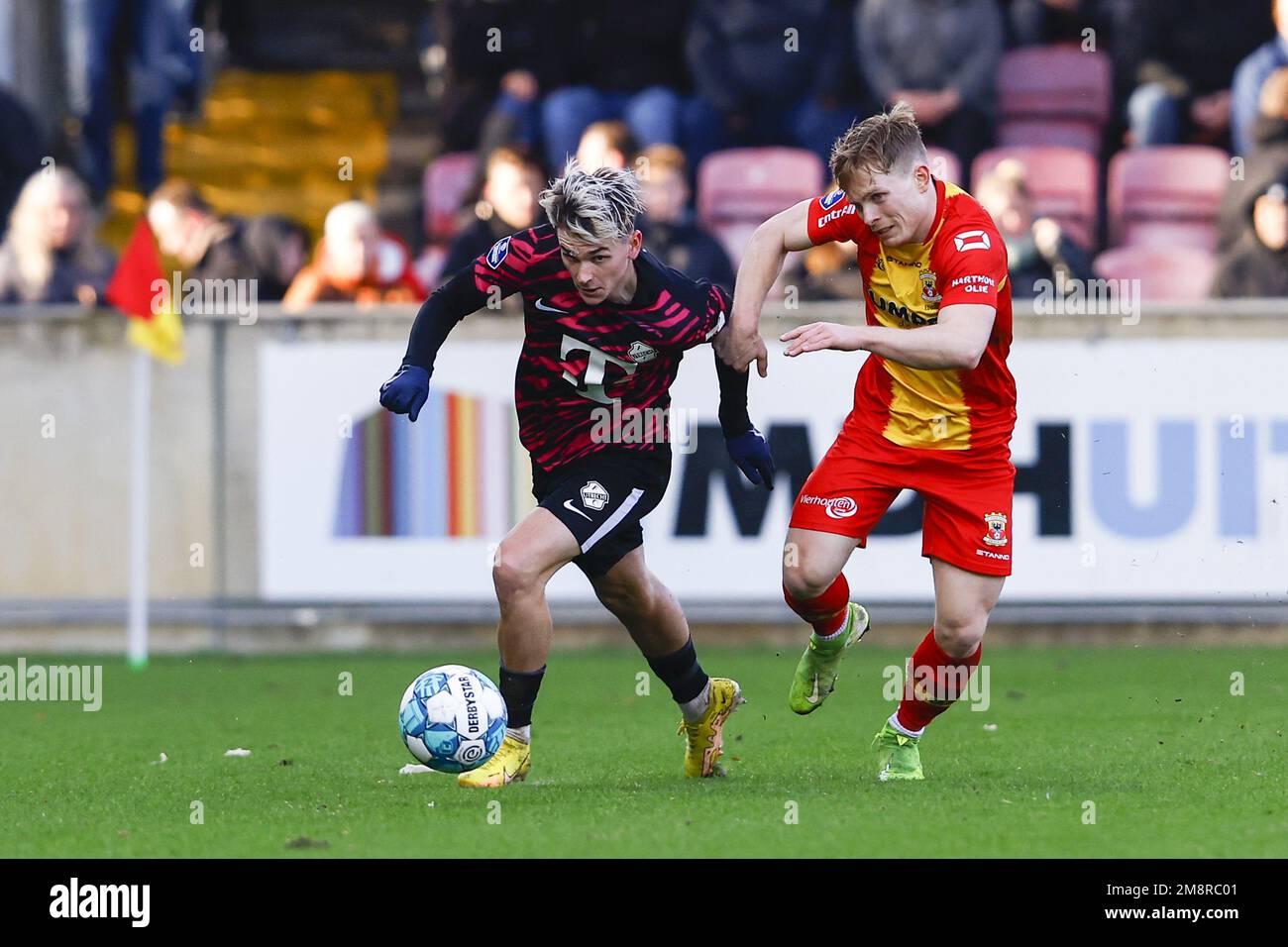 Netherlands. 15th Jan, 2023. DEVENTER, Stadium De Adelaarshorst, 15-01-2023 , season 2022 / 2023 ...