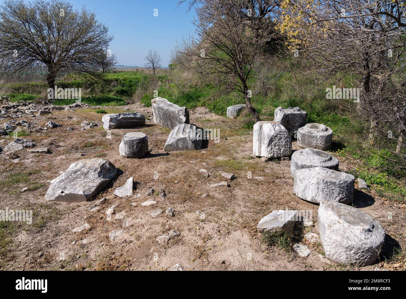 The archaeological sites of Troy Stock Photo - Alamy