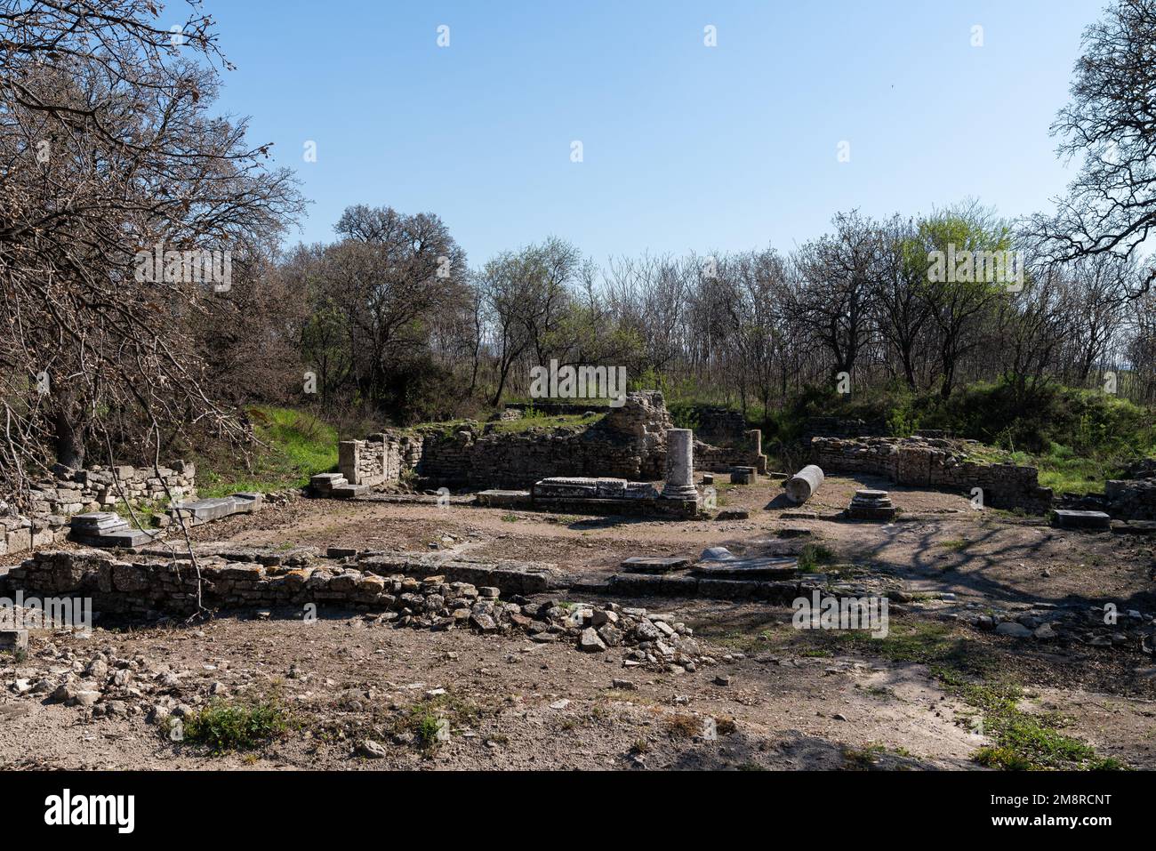 The archaeological sites of Troy Stock Photo - Alamy