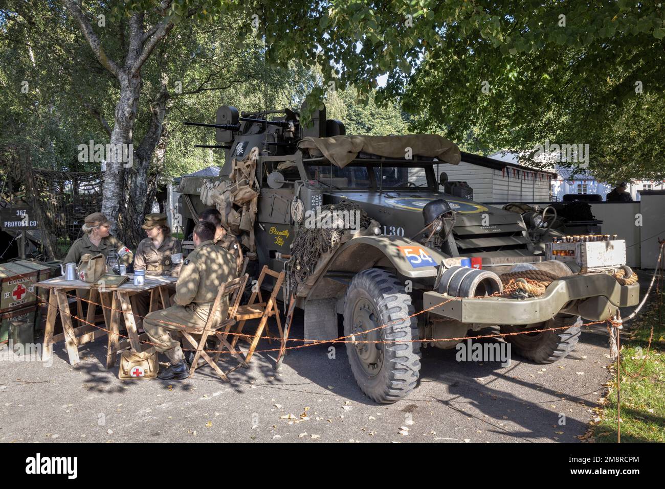 1943 International M16 AA Half-Track, XSU818, Piccadilly Lilly, at the ...