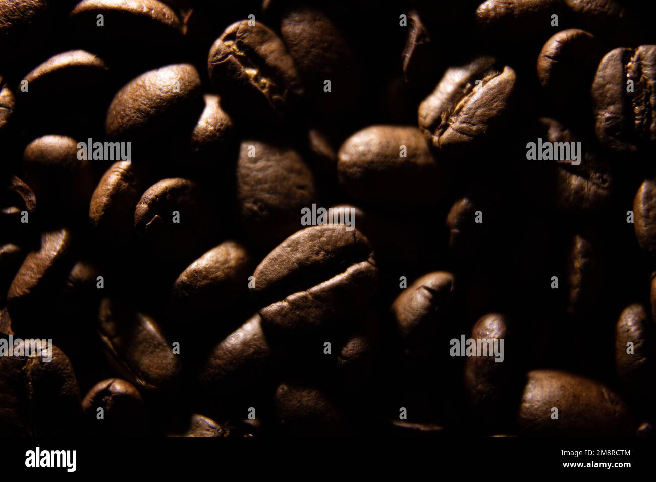 Super close up roasted coffee hi-res stock photography and images - Alamy