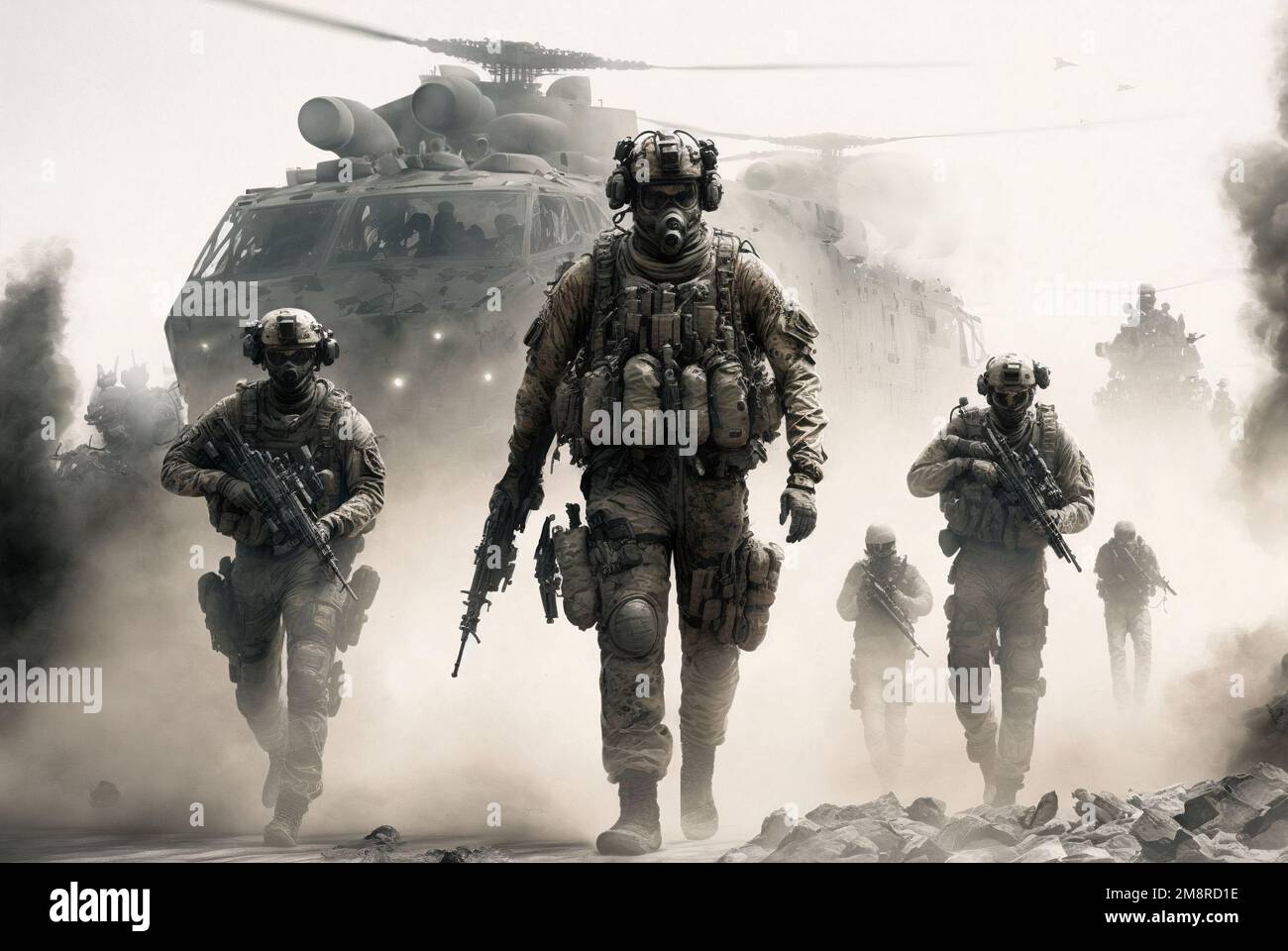 Warfare soldiers hi-res stock photography and images - Alamy