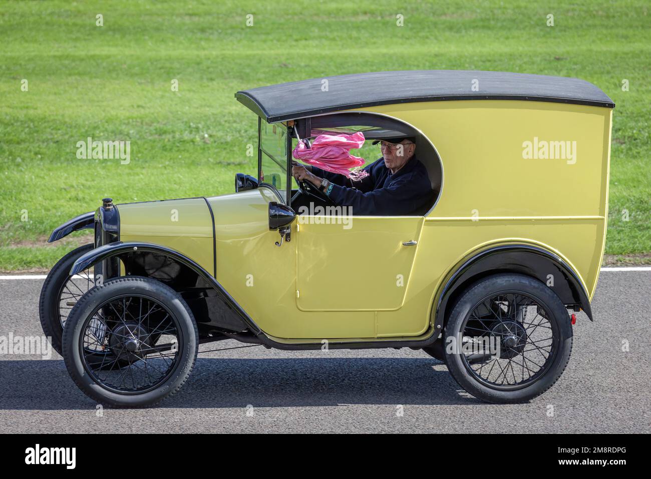 1928 Austin Seven van during the Austin 7 Centenary Celebration Parade ...