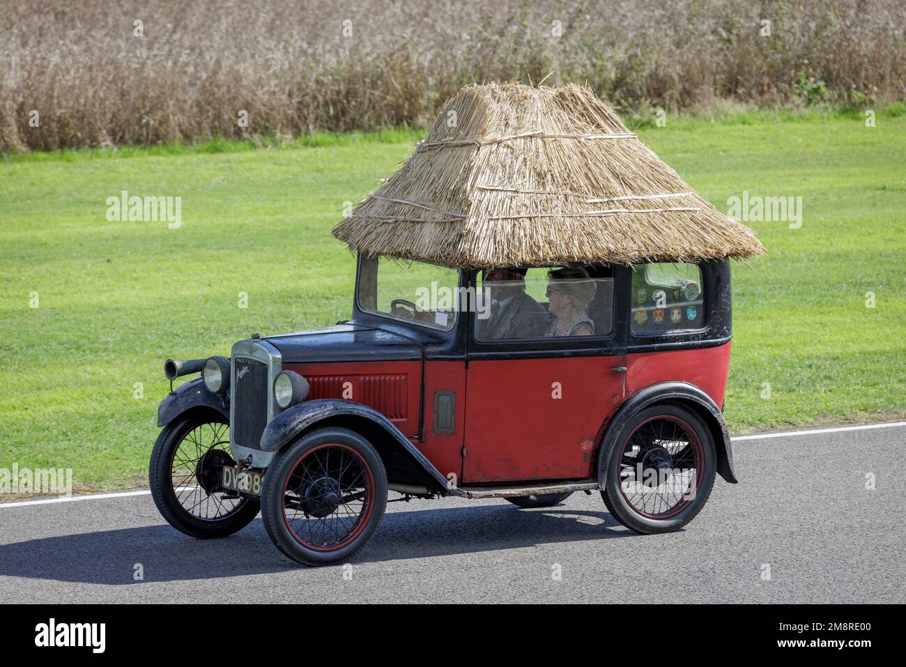 Clark Fay's 1931 Austin Seven Thatched Saloon during the Austin 7 ...