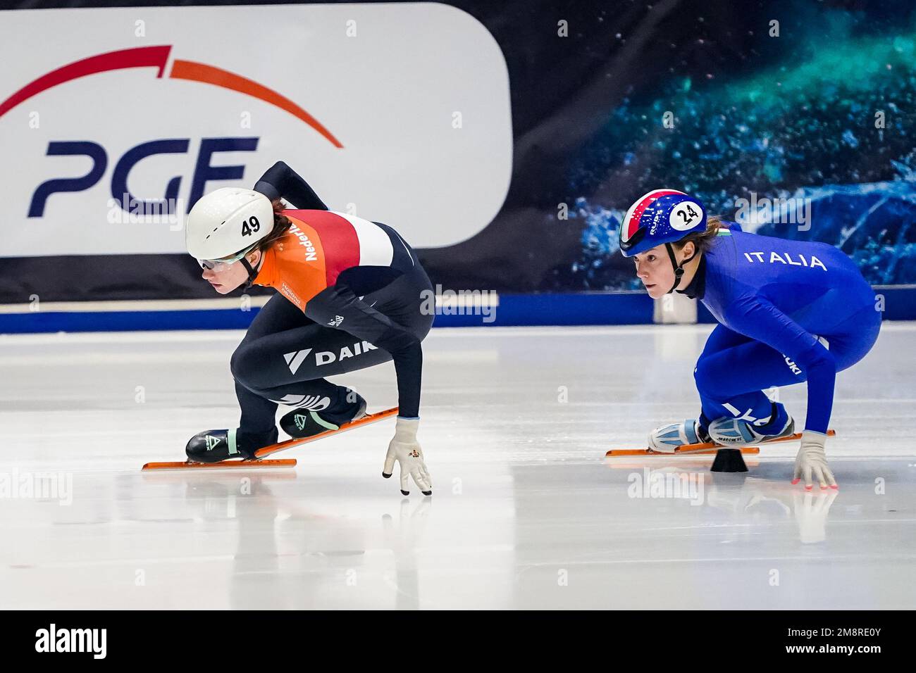 GDANSK, POLAND - JANUARY 15: Selma Poutsma of the Netherlands and ...