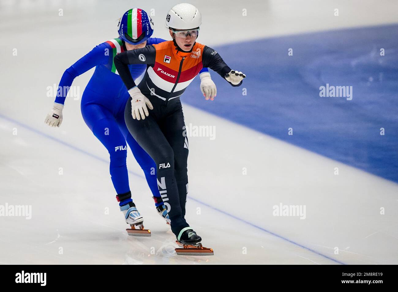GDANSK, POLAND - JANUARY 15: Selma Poutsma of the Netherlands competing ...