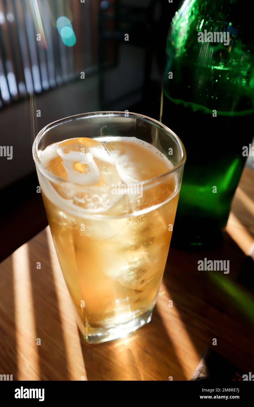 beer , a glass of beer for serve Stock Photo - Alamy