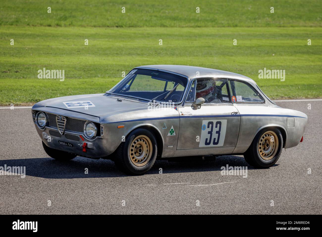 Frank Stippler in the 1965 Alfa Romeo Giulia Sprint GTA during the St ...