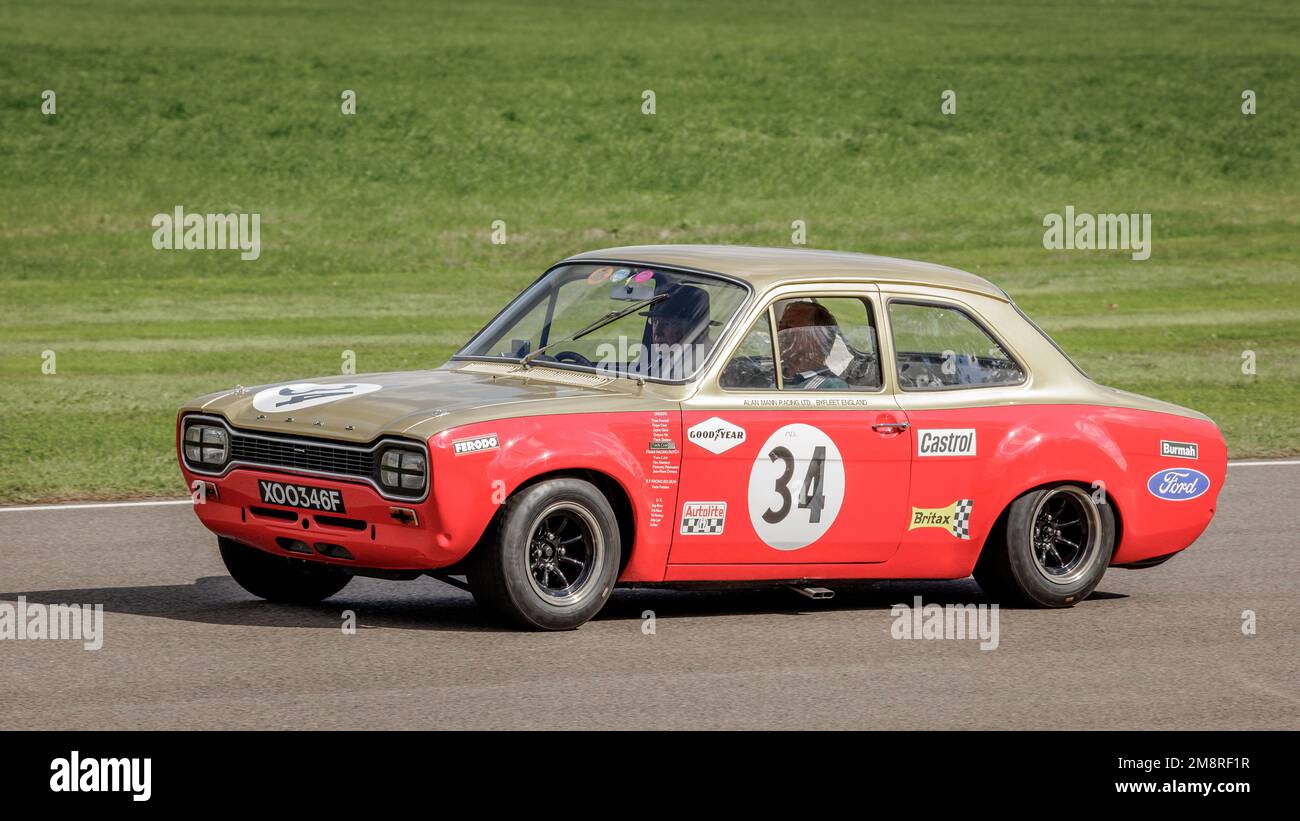 1968 Alan Mann Racing Ford Escort mk.I during the Graham Hill ...