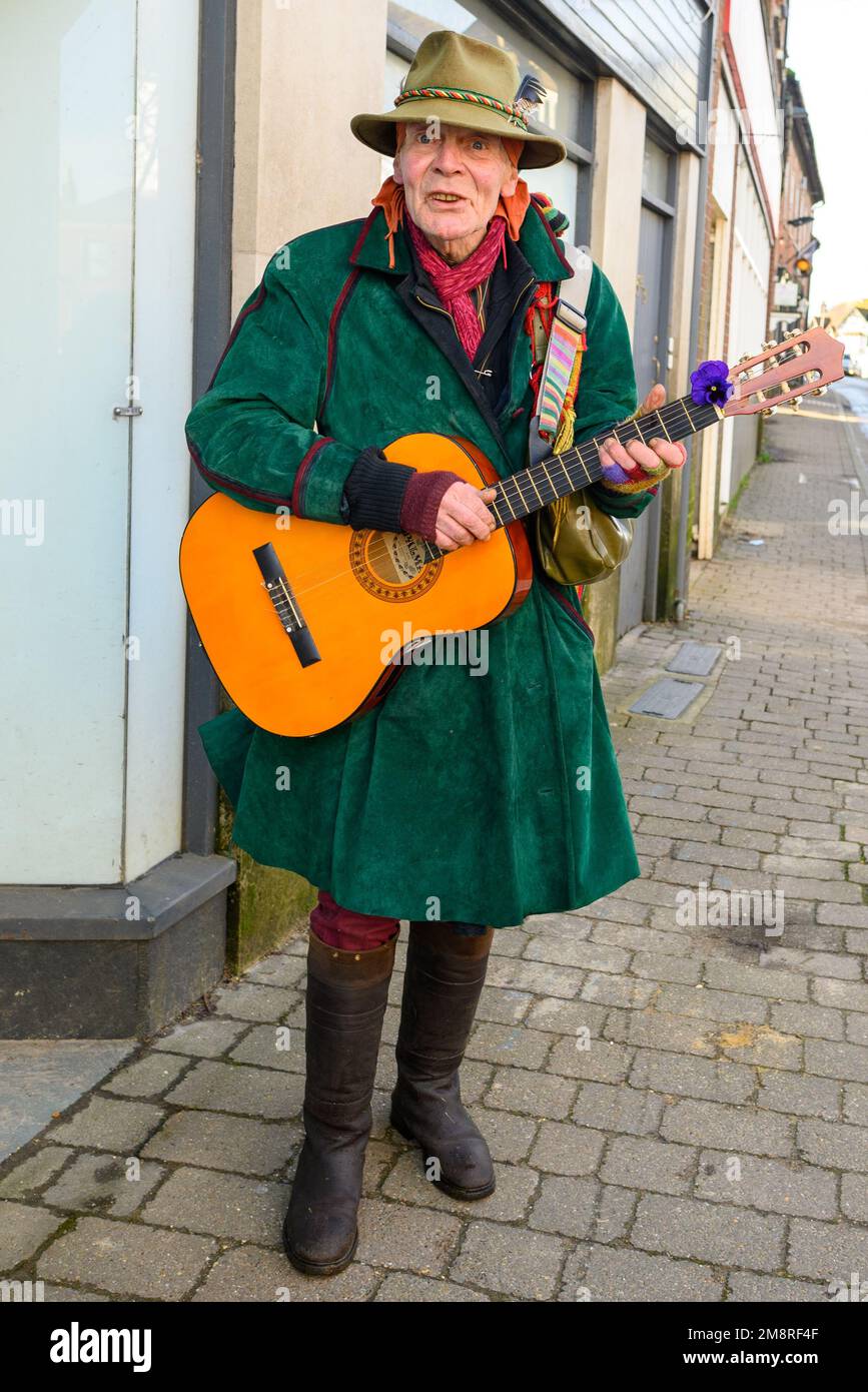 Minstrel man hi-res stock photography and images - Alamy