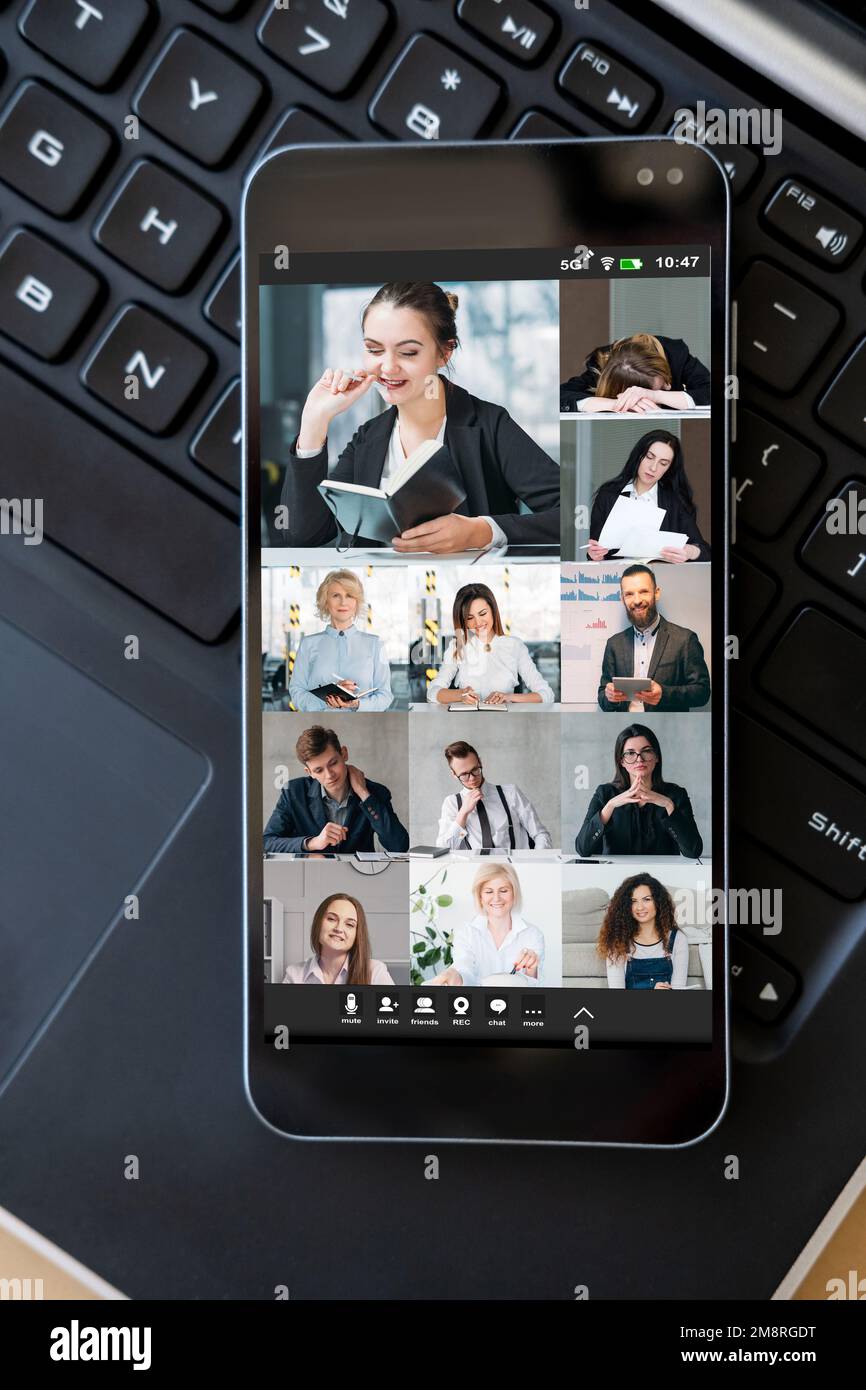 Virtual team hi-res stock photography and images - Alamy