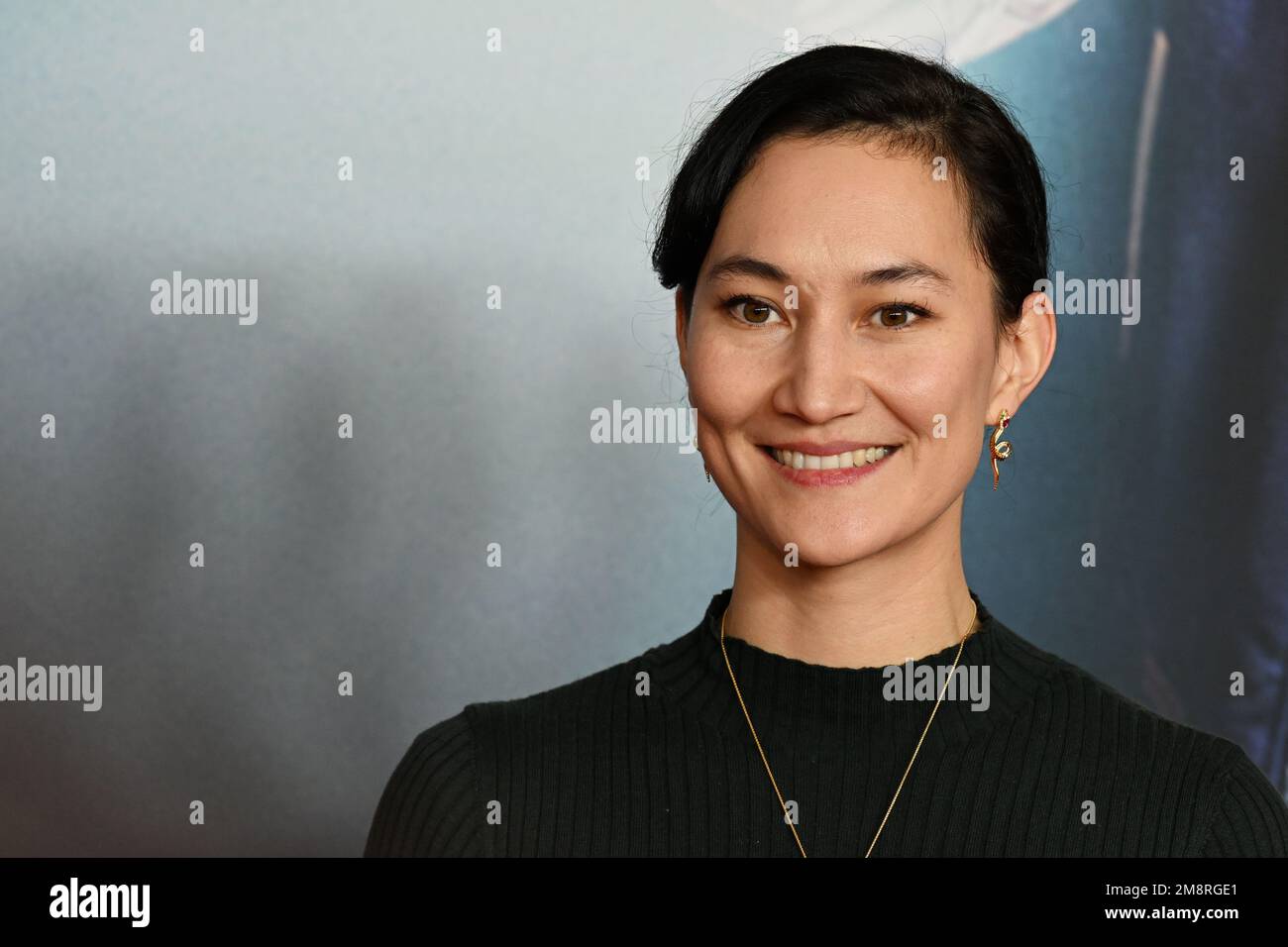 Munich, Germany. 15th Jan, 2023. Actress Agnes Decker comes to the ...