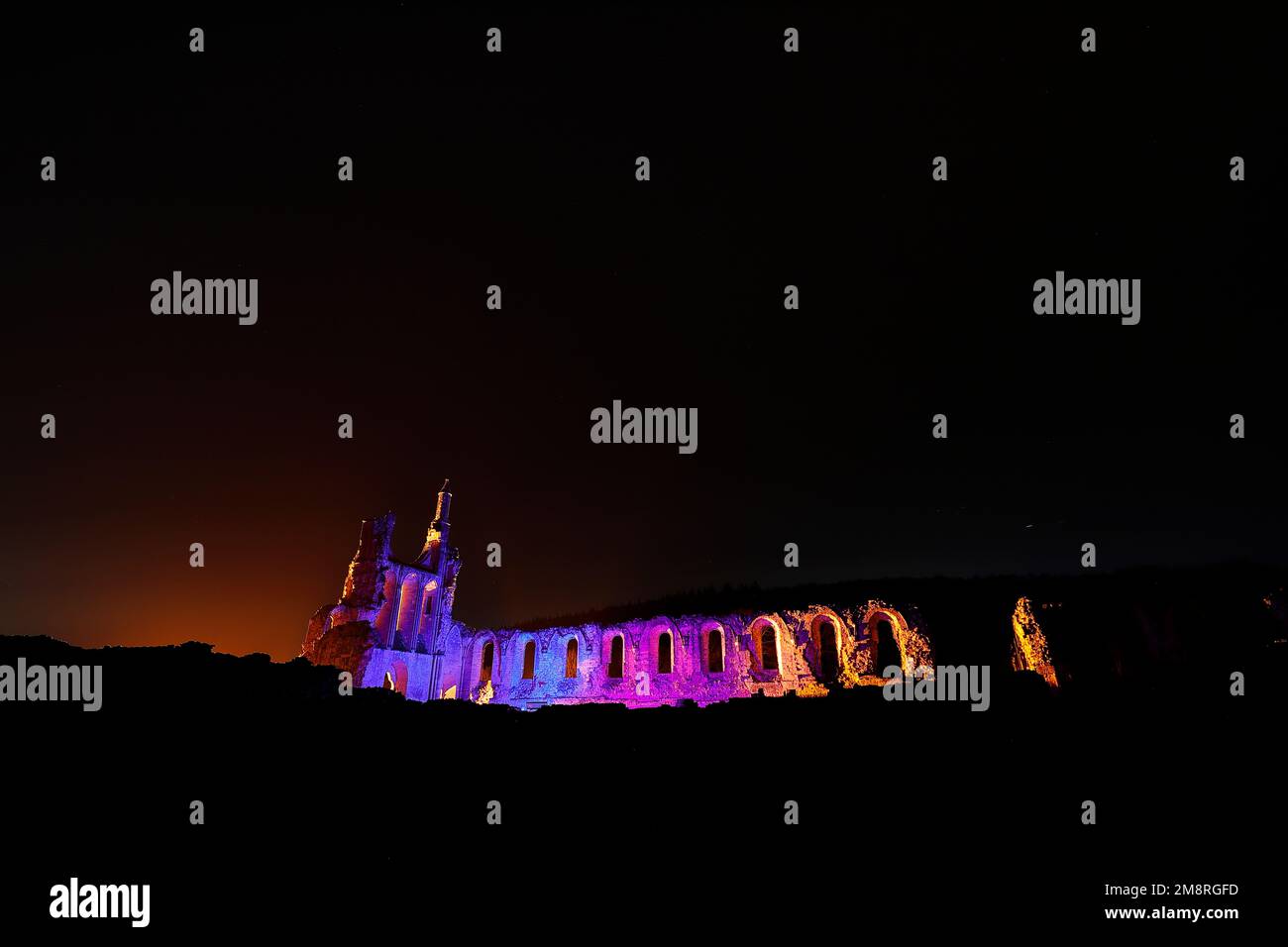 Byland Abbey in the North Yorkshire Moors National Park Stock Photo - Alamy