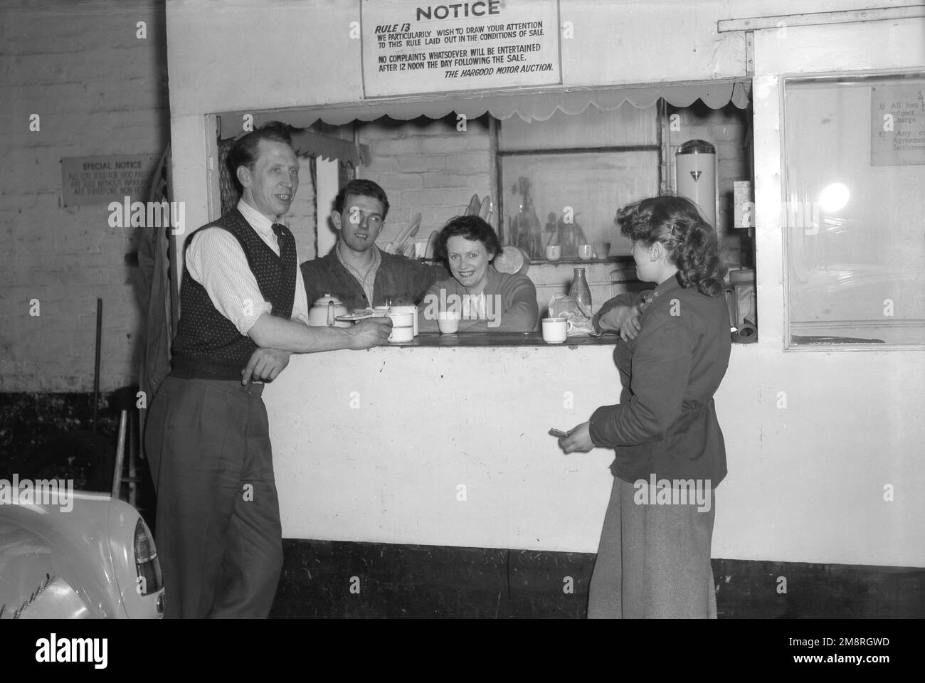 Enjoy your tea Black and White Stock Photos & Images - Alamy