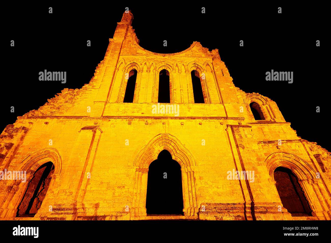 Byland Abbey in the North Yorkshire Moors National Park Stock Photo - Alamy