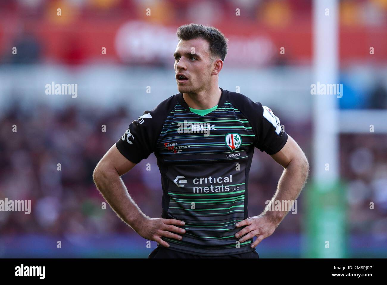 Ben White of London Irish during the European Champions Cup match ...