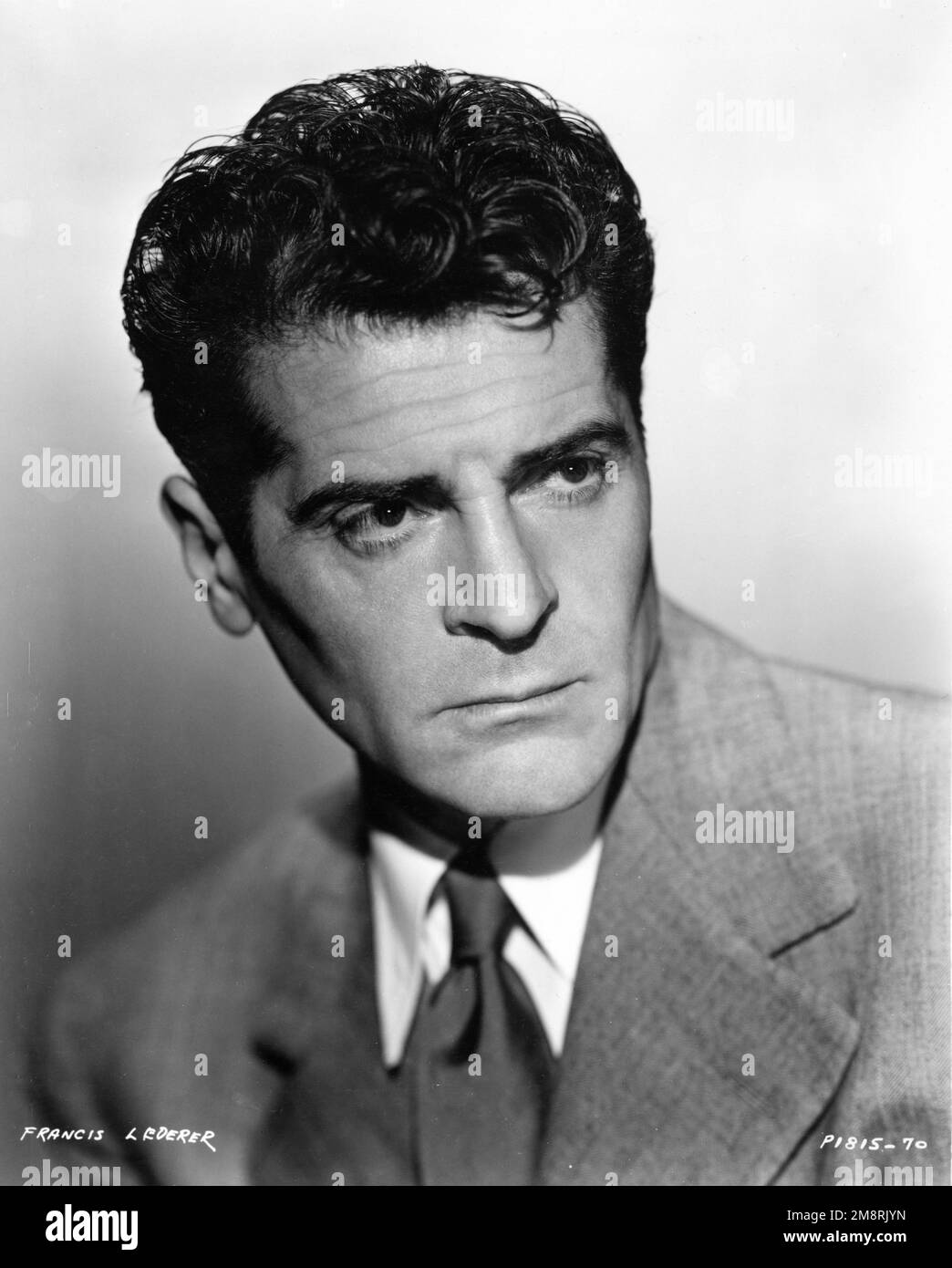 FRANZ / FRANCIS LEDERER circa 1948 Portrait publicity for Paramount ...