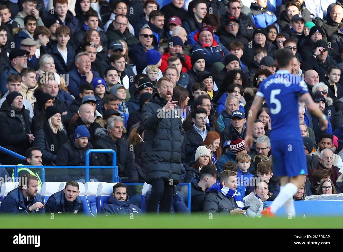 Chelsea, London, UK. 15th January 2023; Stamford Bridge, Chelsea ...